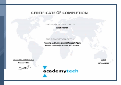 Planning and Administering Microsoft Azure for SAP Workloads - Course ...