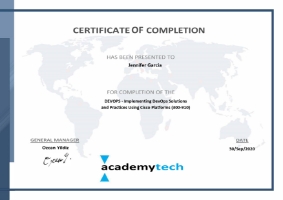 DEVOPS - Implementing DevOps Solutions and Practices Using Cisco Platforms (300-910) Course in ...