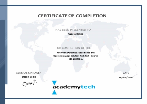 Microsoft Dynamics 365: Finance and Operations Apps Solution Architect ...